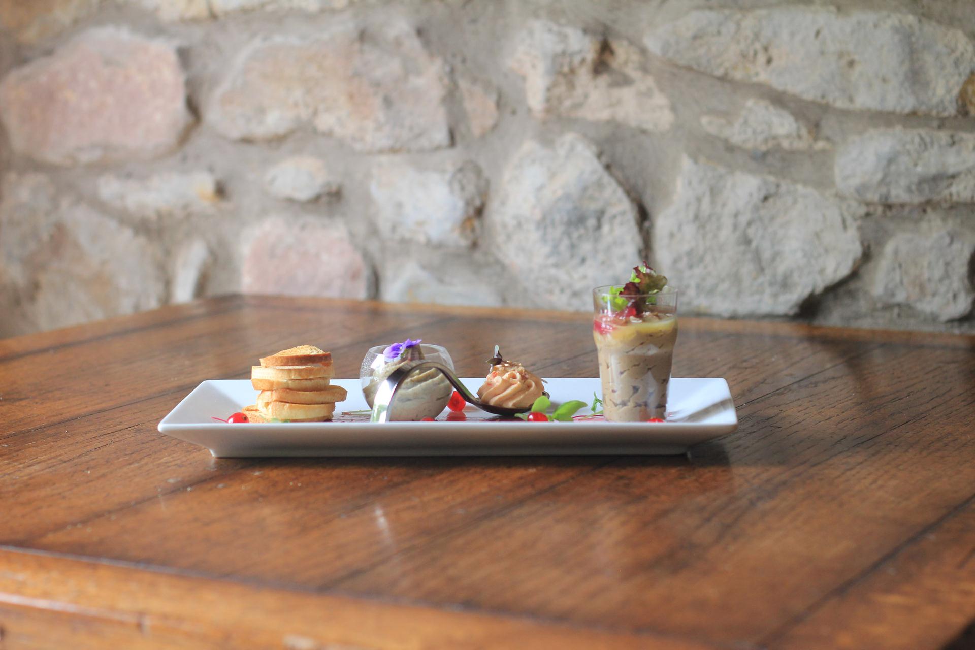 Corporate catering – pate starter platter | Campbell & Rowley